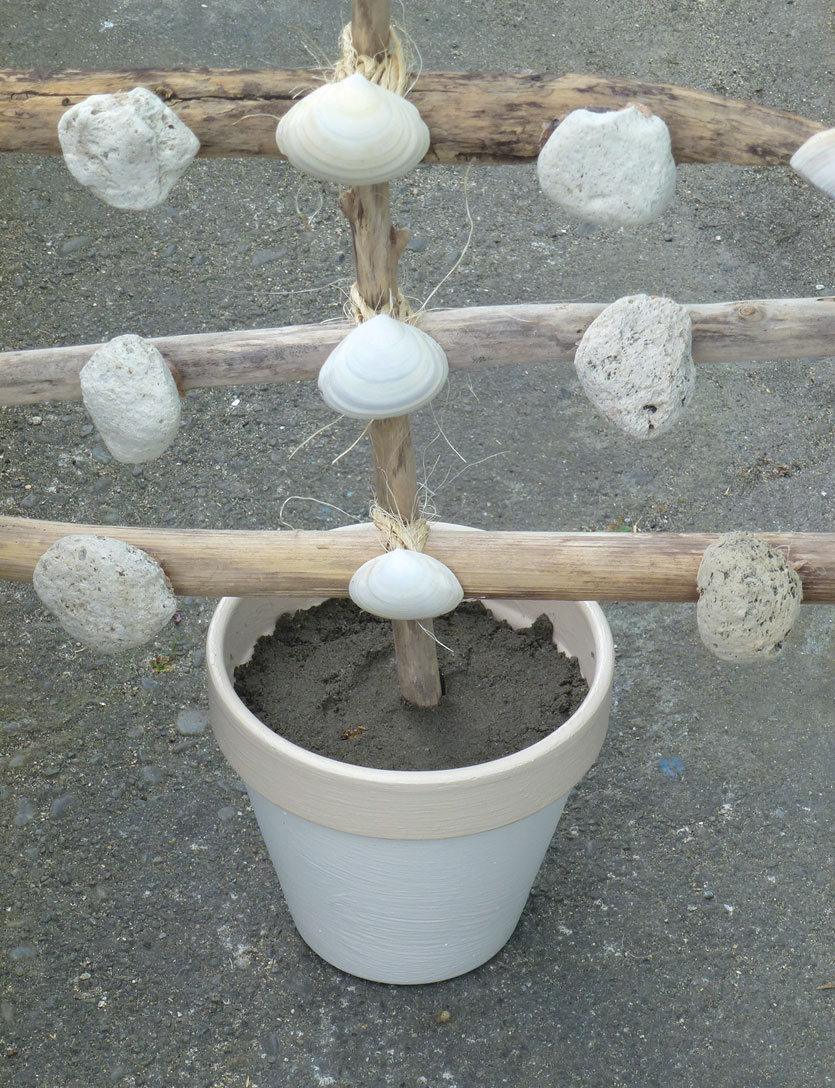 Create a Beach style Christmas tree decoration